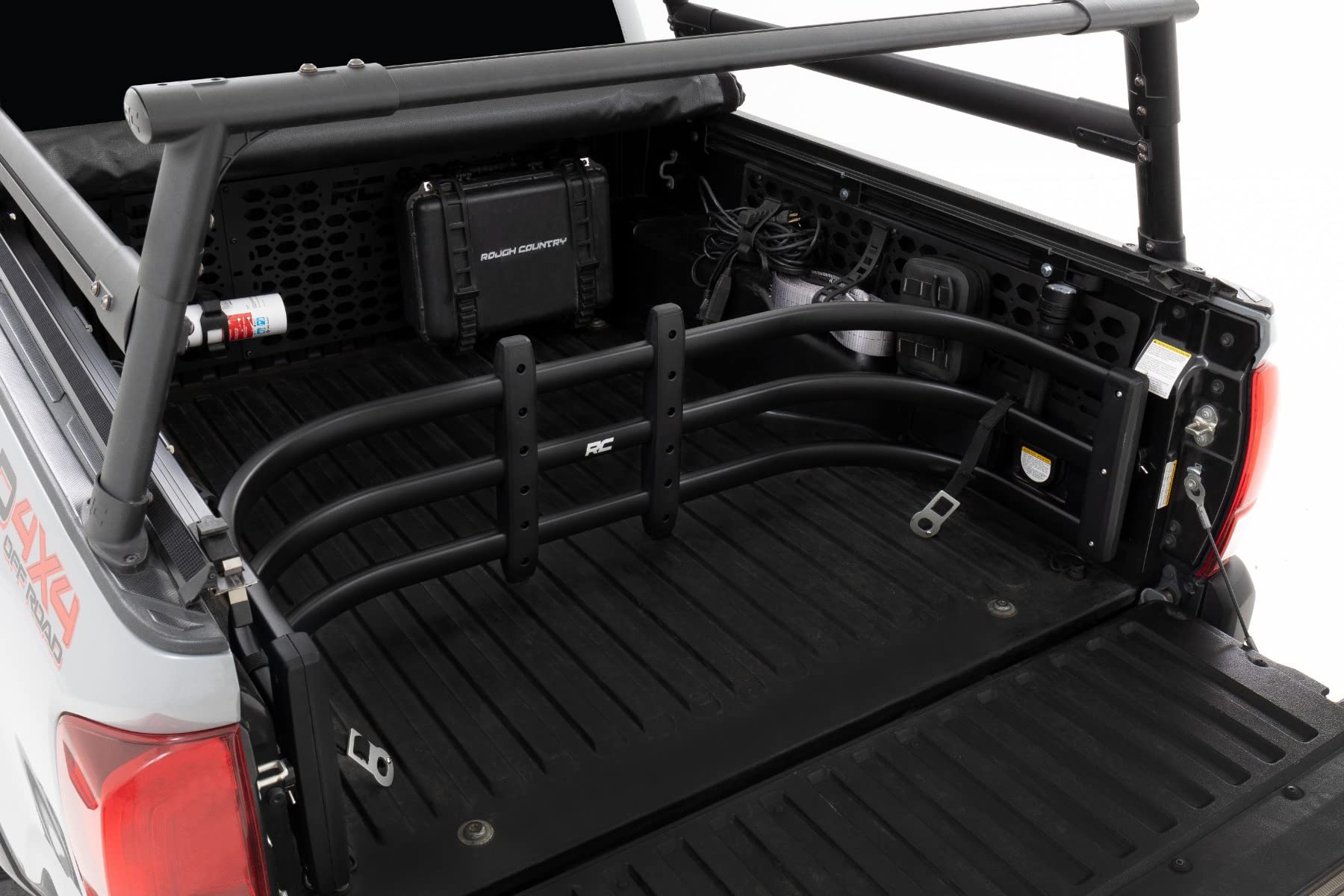 Rough Country Bed Extender for Tacoma/Gladiator/Maverick | 26" Extension - 73113, Black