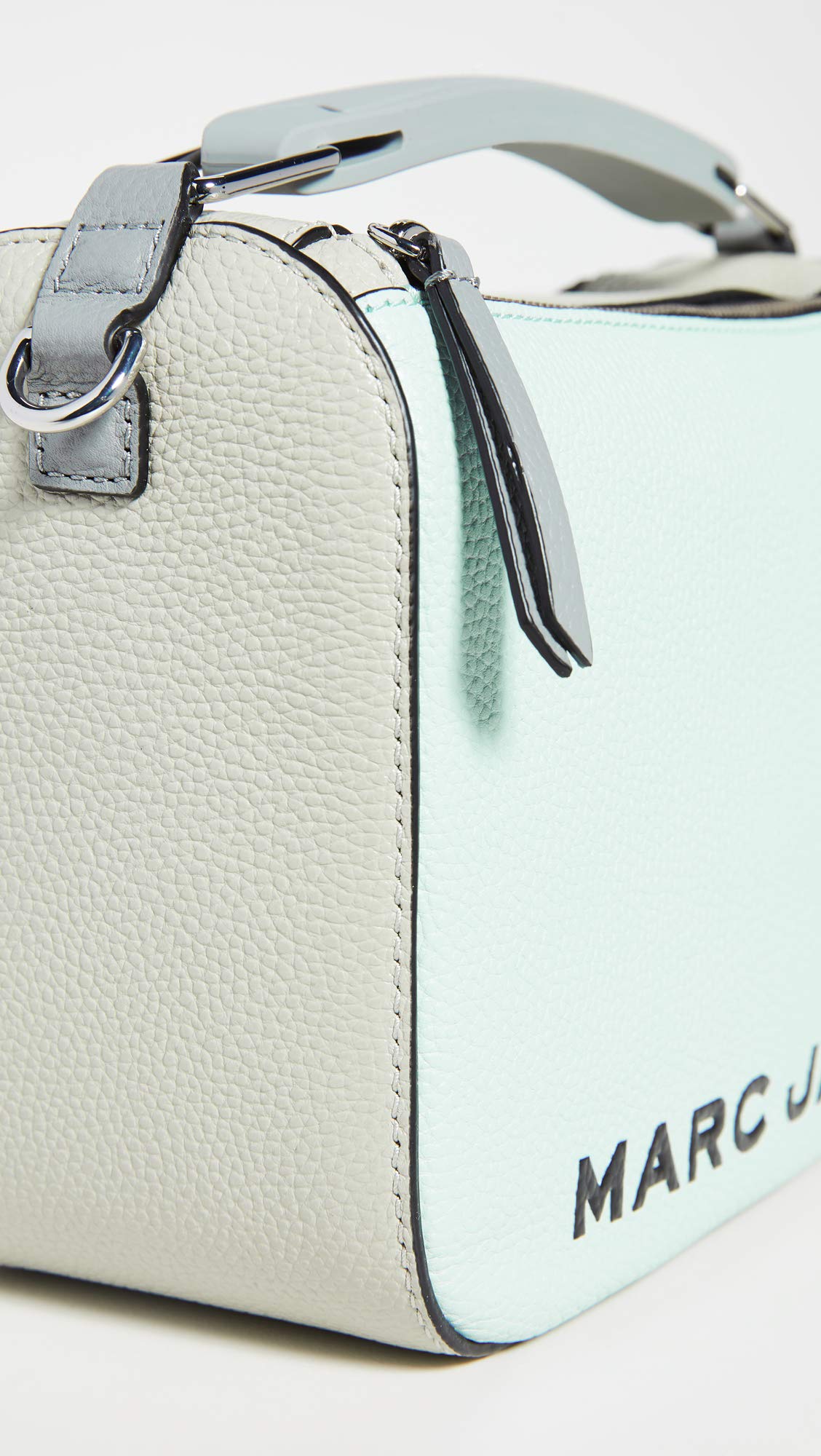 Marc Jacobs The Soft Box Color-Blocked 23 Crossbody Icy Mint Multi One Size