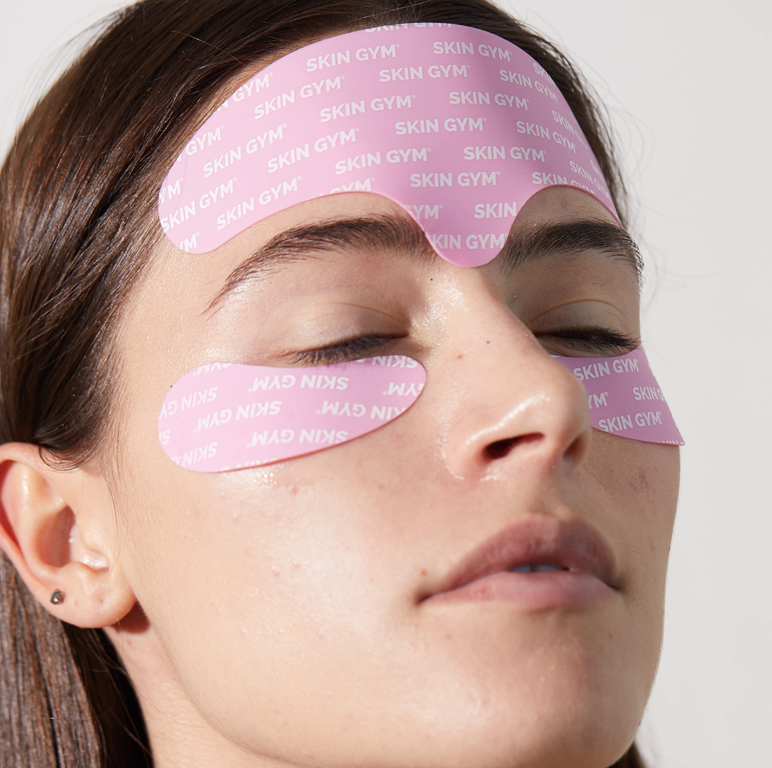 SKIN GYM Silicone Forehead Wrinkle Patches Reusable - Disposable Forehead Wrinkles Treatment to Smooth & Help Skincare Products | Eco Friendly, Anti-aging, 100% Silicone & Reusable Brow Mask
