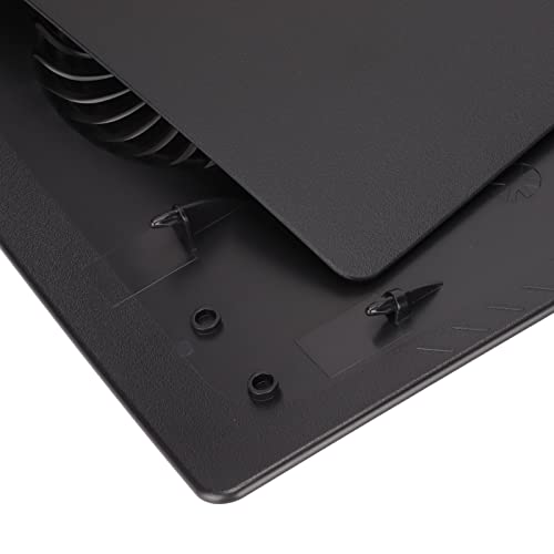 Replacement Shell Plate Shell, Matte Black Faceplate Shell Cover for PS5