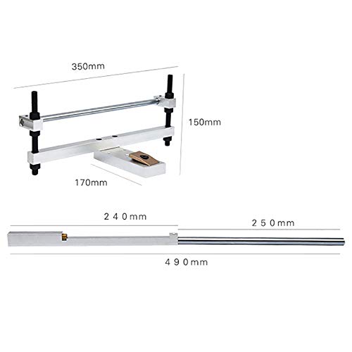 LeTkingok Knife Grinding Tool -Fix Angle Knife Sharpener Manual Sharp Edge Grinding Machine Edge Sharpener
