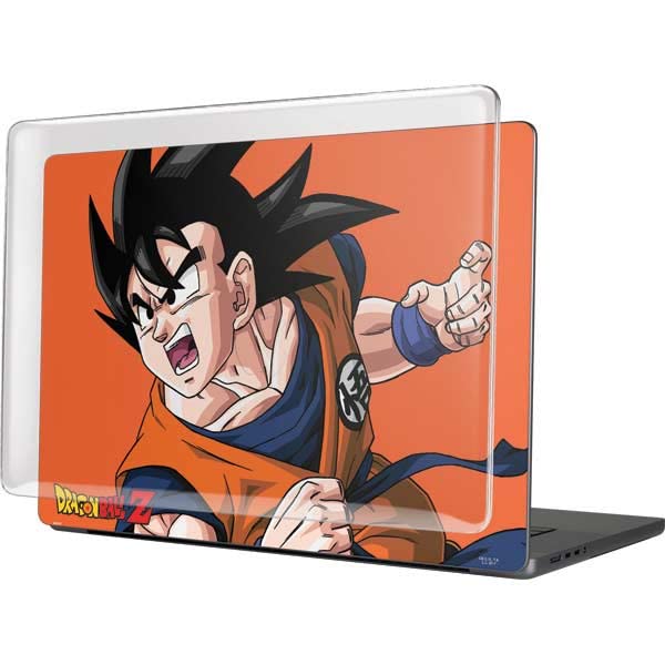 Skinit Case + Skin Compatible with MacBook Pro 16in (2021) - Officially Licensed Dragon Ball Z Goku Turtle School Uniform Design