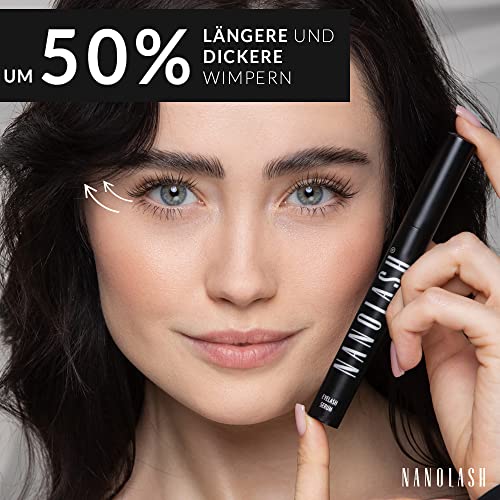 Nanolash Eyelash Growth Serum Conditioner For Enhanced Long Luscious Eyelashes and Eyebrows β 3ml