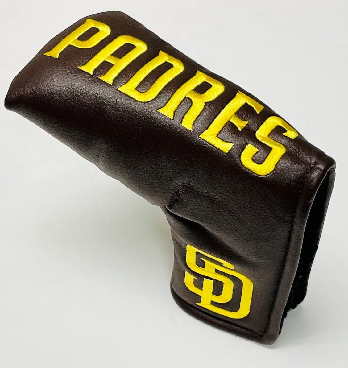 MLB San Diego Padres Golf Blade Putter Cover - Brown