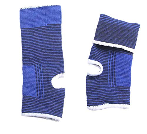 LUXXII (2 Count Elastic Ankle Brace Support Compression Wrap Movement Protection Ankle Sport Fitness Guard Band