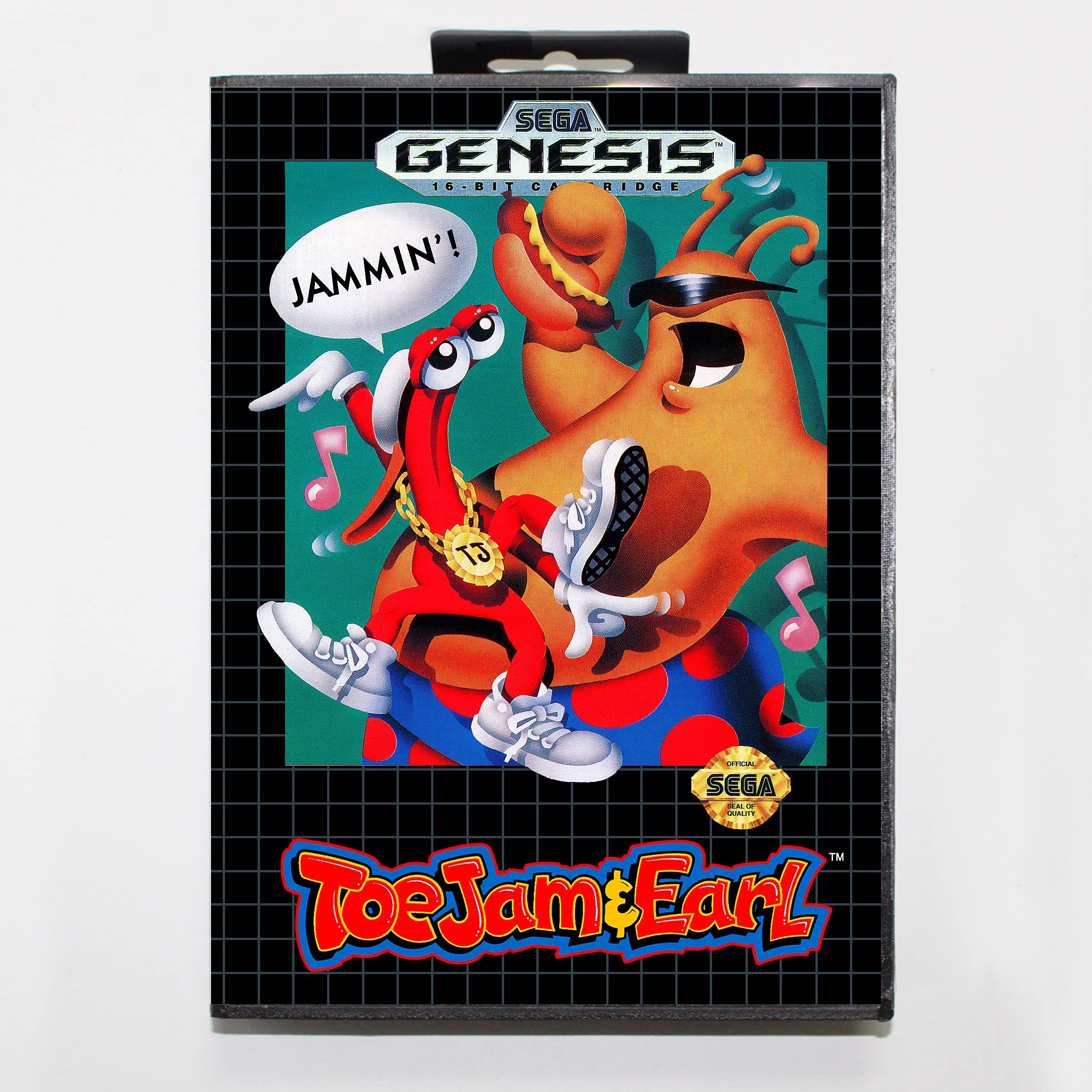 Royal Retro ToeJam & Earl 16bit MD Game Card For Sega Mega Drive/ Genesis with Retail Box-(NTSC-U)