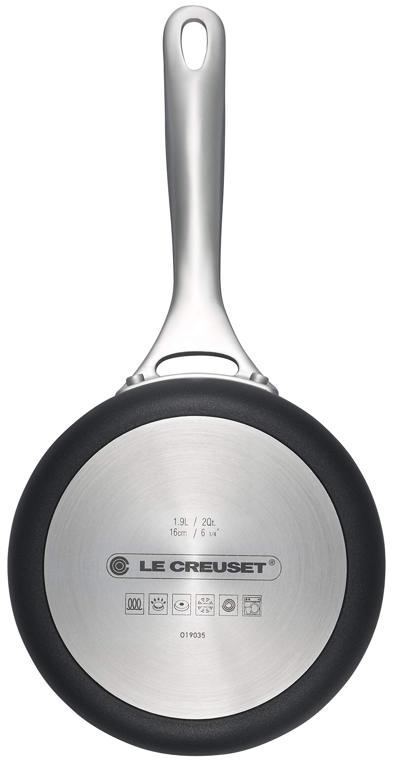 Le Creuset Toughened Nonstick PRO Saucepan With Glass Lid, 2 qt.