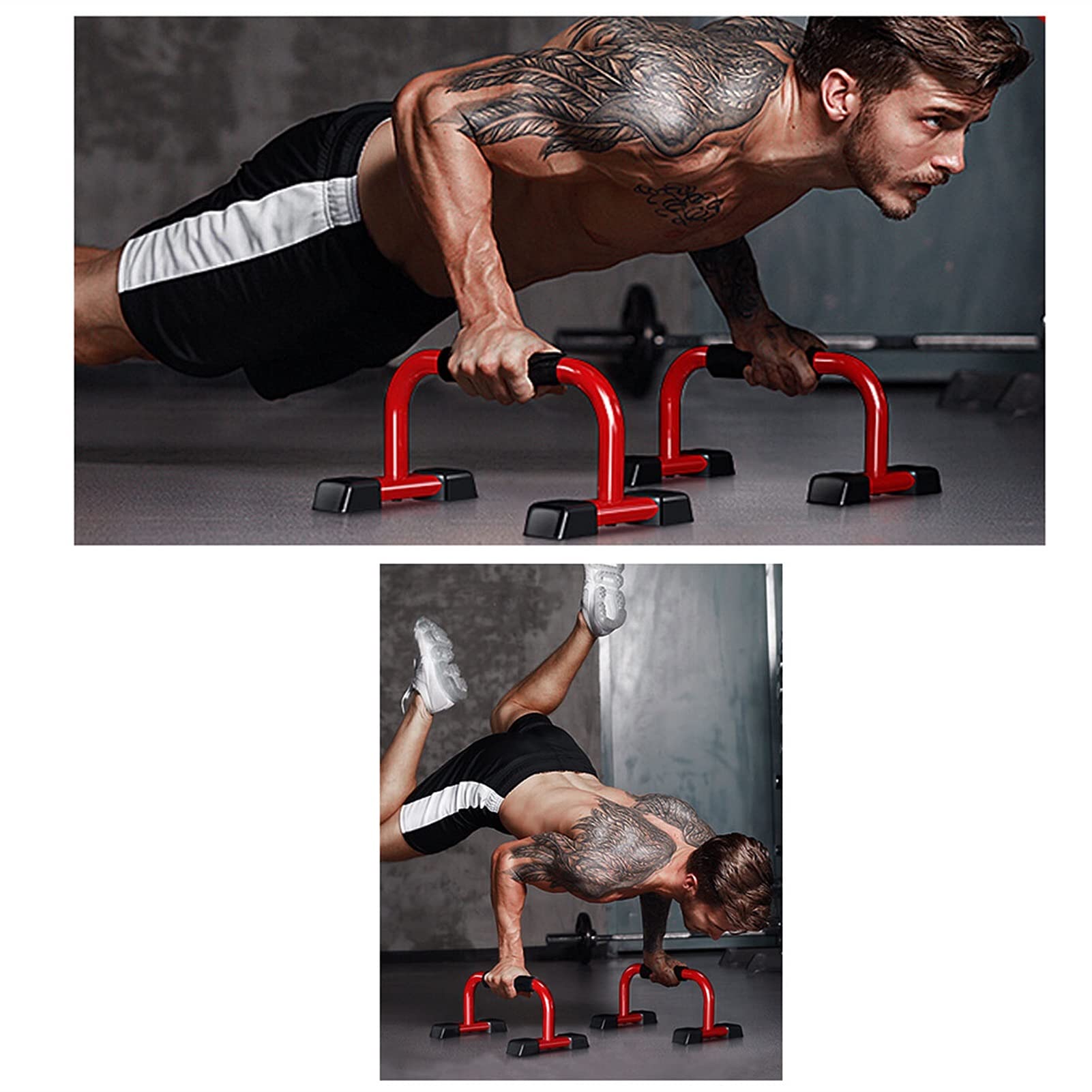 LUYIYI Russian Ting Bracket Multifunctional Home Fitness Push- ups Men' s Professional Training Chest Abdominal Assist