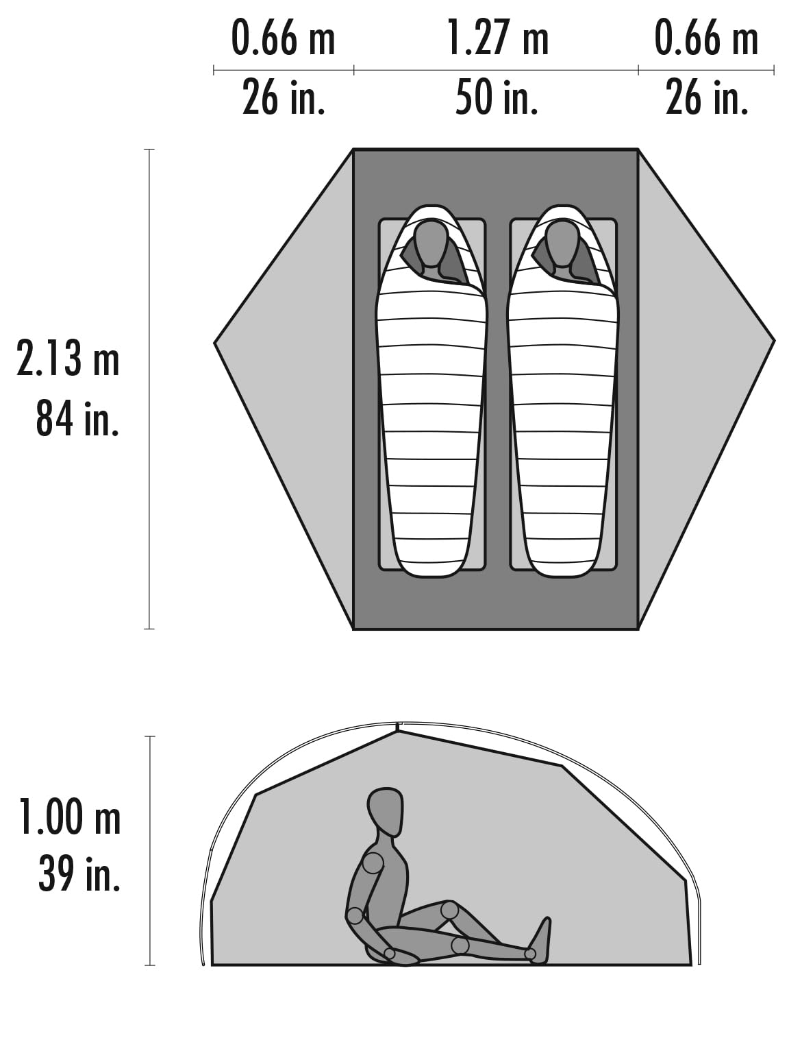 MSR Freelite 2-Person Ultralight Backpacking Tent