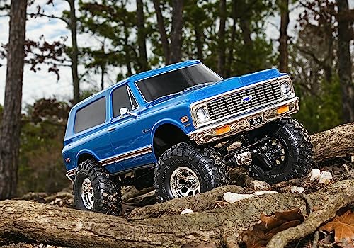 Traxxas 92086-4 - TRX-4 1972 Chevy K5 Blazer High Trail 1/10 4WD Crawler, Blue