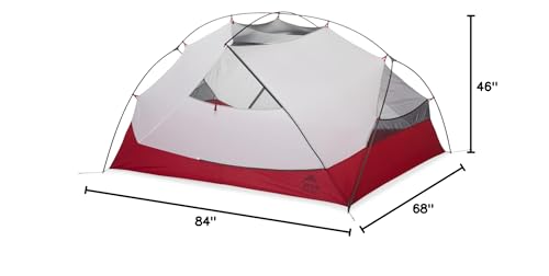 MSR Hubba Hubba 3-Person Lightweight Backpacking Tent