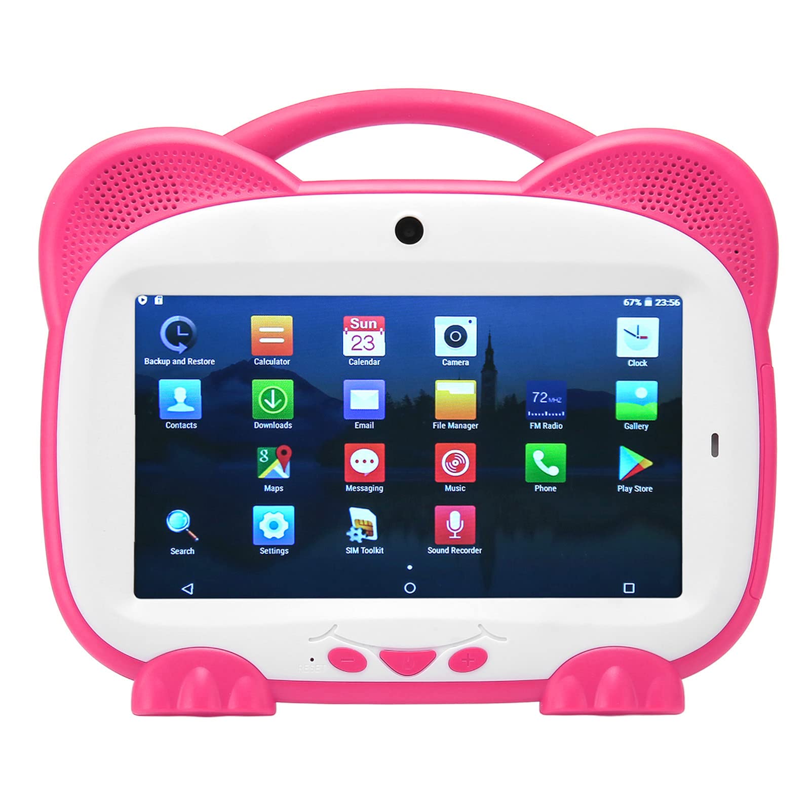 Kids Tablet, 4GB and 32GB Tablet 7 Inch Quad Core HD 1080P for Android 10.0 for Boys (Pink)
