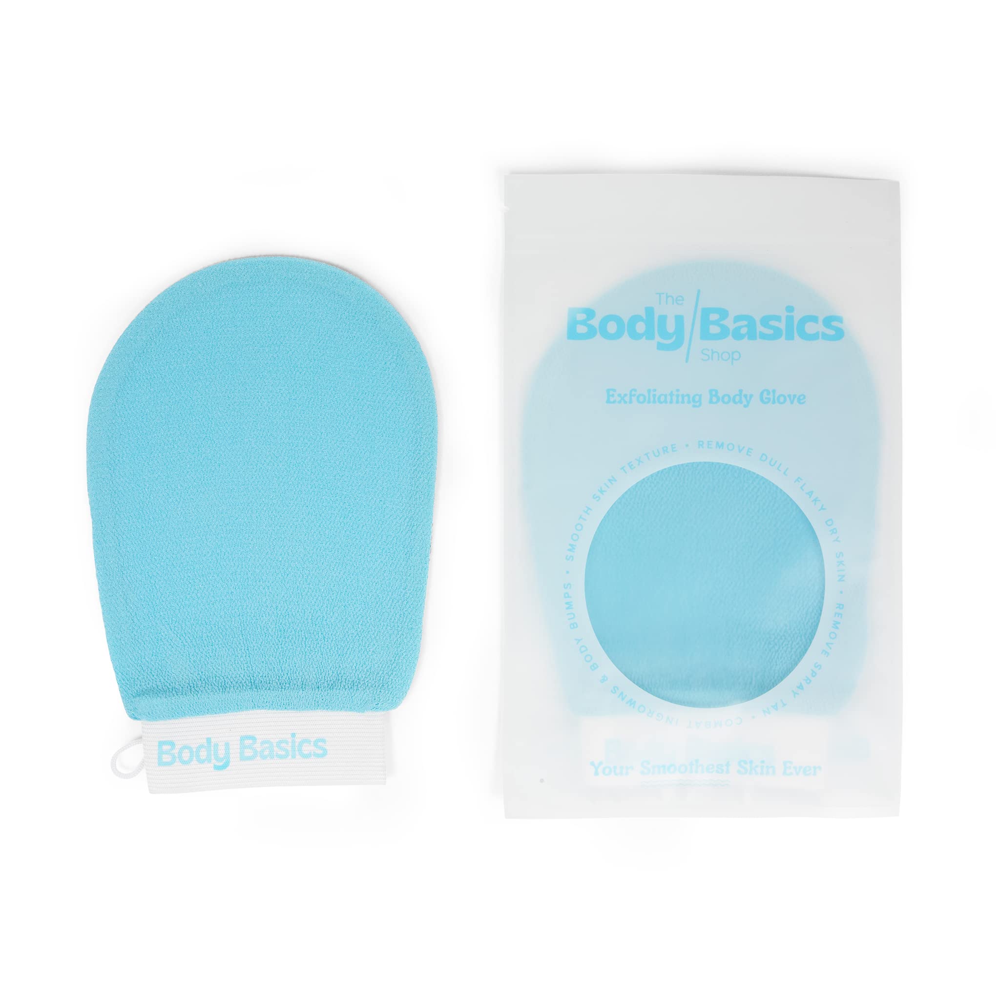 The Body Basics Shop Exfoliating Mitt, Korean Exfoliating Mitt, Body Glove, Shower Glove