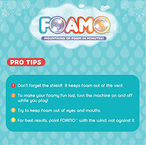 Little Tikes FOAMO Foam Machine is an Easy-to-Assemble Foam Making Toy Perfect for Birthdays, Celebrations or Any Day You Want an Awesome Foam Party