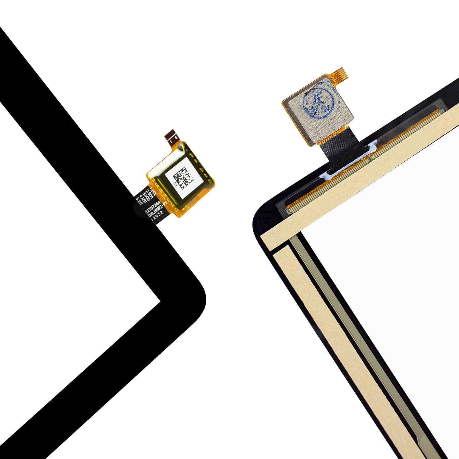 LXun Upgraded Digitizer Glass Compatible with Amazon Kindle Fire HD 8 /HD 8 Plus Tablet 10th Generation 2020 K72LL3 K72LL4 Touch Screen Digitizer Replacement Panel Front Glass Lens with Repair Tools
