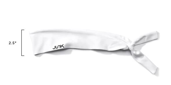 JUNK Brands Sports Headband, Jet Black, Regular, (1070)
