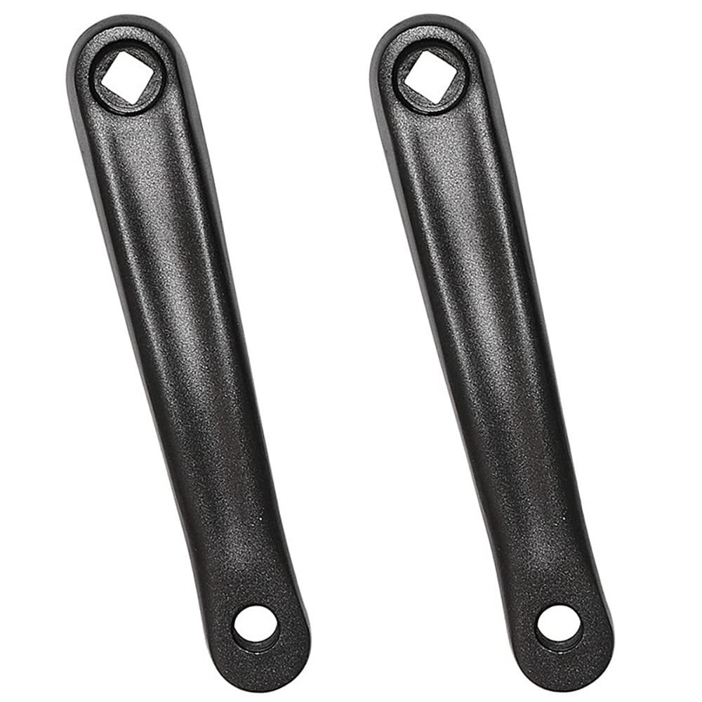 Pockety Bicycle Crank Arm(One Pair/Left/) Bicycle Replacement Hand Crank Arm for Bike Replacement Accessory