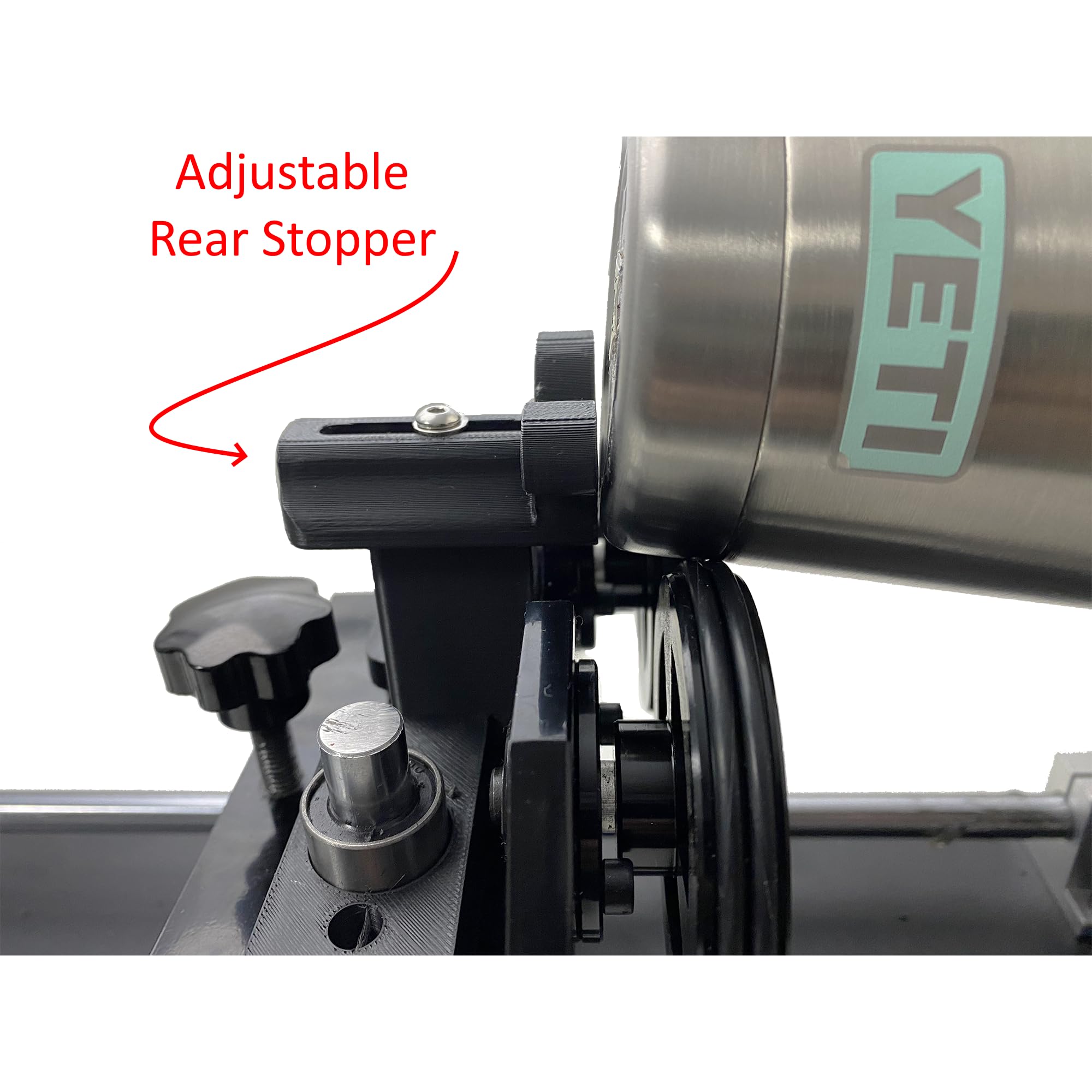The Most Advanced CO2 Rotary Clamp Kit for Chinese Rotary Laser Machine, Chinese Rotary 4-Wheel Rotary Clamp for OMTech, Cloudray, eBay