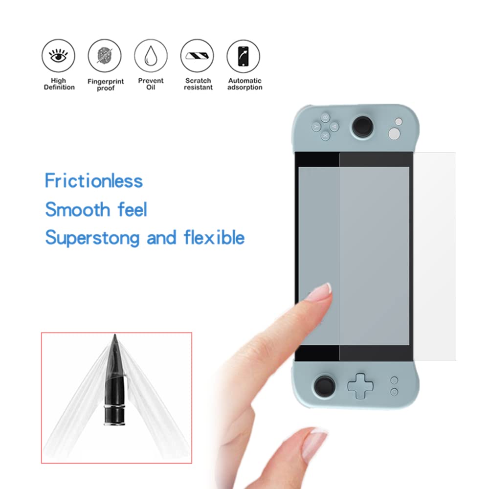 MIHENCE [ 3PCS ] Compatible with AYANEO NEXT Screen Protector, PET Premium Real HD Protective Film Compatible for AYA Neo Next/Next Pro - 7 Inches Handheld Game Console