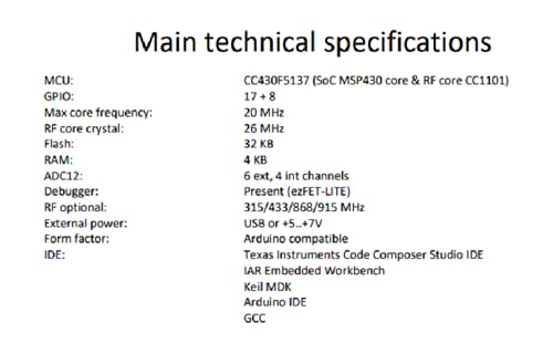 Titan&Titan-I Development Kit 915 MHz Based on MSP430 core, CC430F5137 chip, Hardware Platform