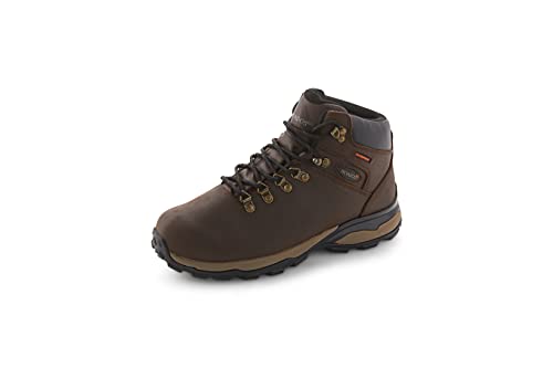 Nevados XP Cuzco Hiking Boots for Men | Waterproof, Multi-Directional Lugs, Classic Buffalo Leather Upper | Rubber Traction Outsole Memory Foam Insole