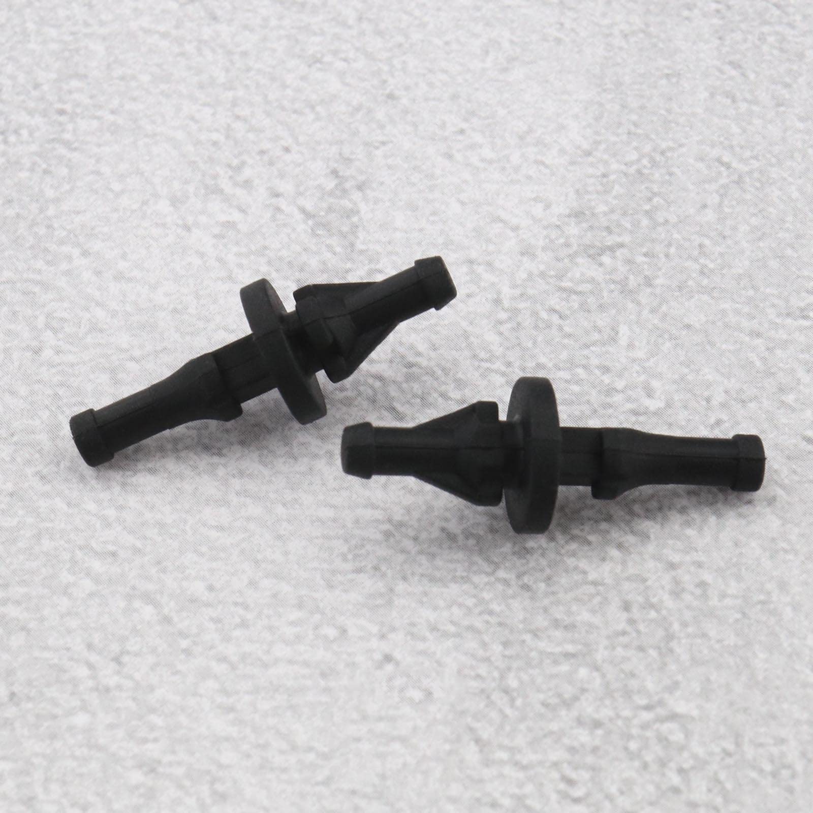 The Lord of the Tools 40Pcs Rubber Screw Pin Replacement PC Case Fan Mounting Pin Soft Rubber Anti Noise Reducing Vibration Screws 29x10.5mm Black
