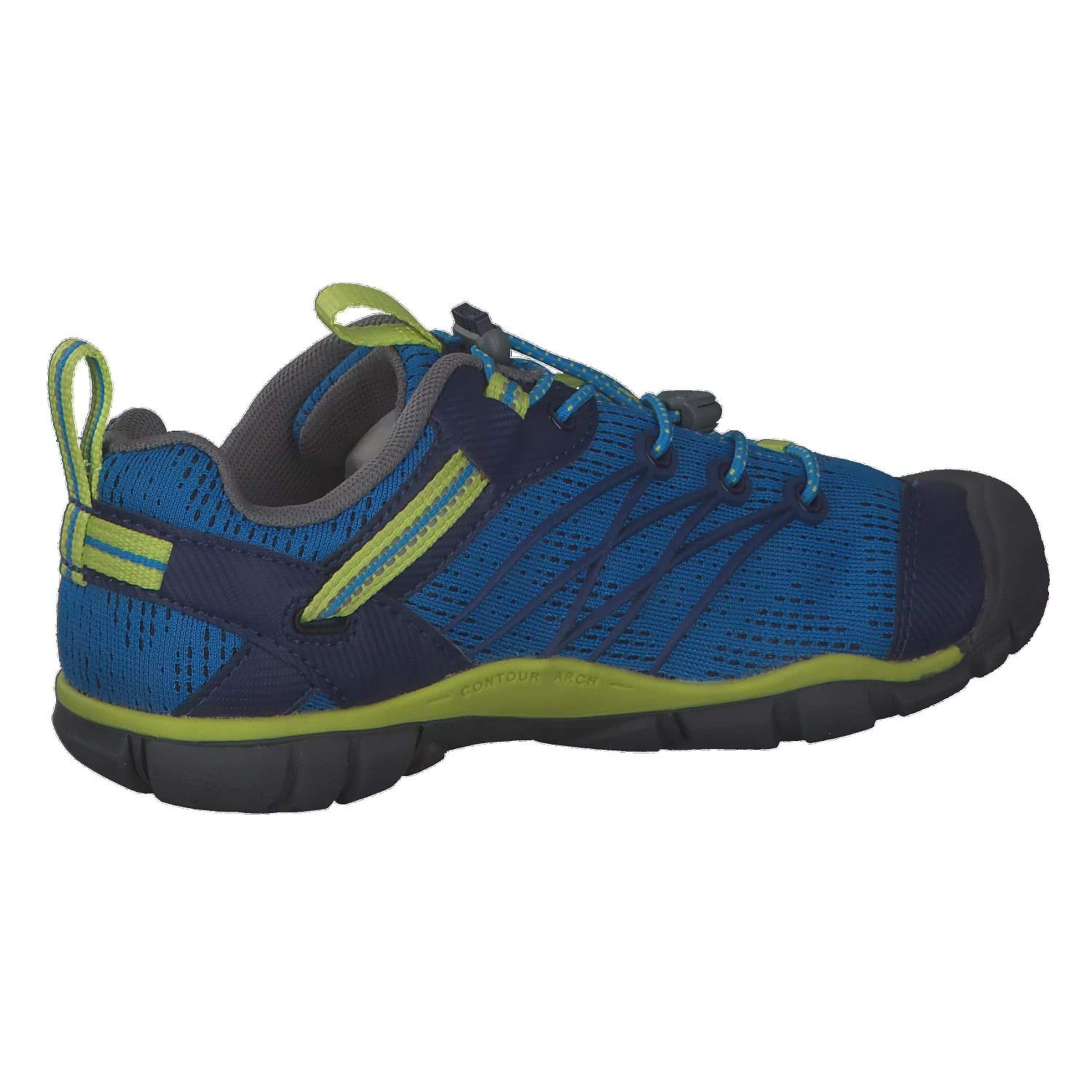 KEEN Kids' Chandler CNX Comfortable Sneakers, Brilliant Blue/Blue Depths, 6 Toddler