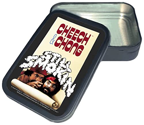 Stash Tins - Cheech & Chong - Still Smokin Storage Container 4.37" L x 3.5" W x 1" H