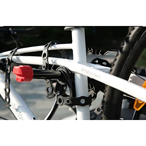 LZL 4 Bike Rack Bicycle Carrier Racks Hitch Mount Double Foldable Rack for Cars, Trucks, SUV's and minivans with a 2" Hitch Receiver (Color : A Bicycle)