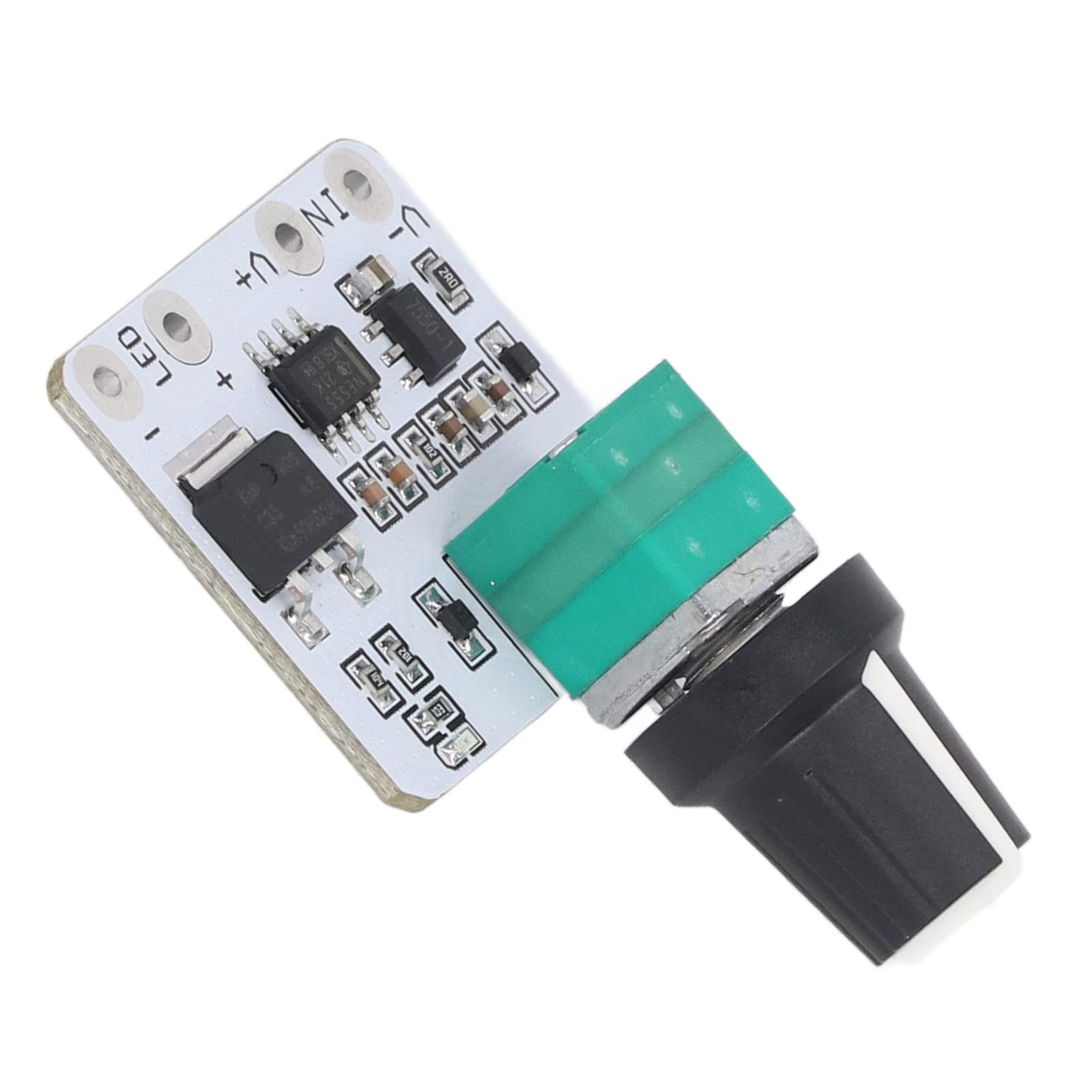 LED Dimmer Switch, Constant Voltage Knob Switch Dimmer 2Pcs for Control