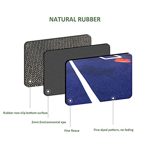 Poker tableclothPoker Table Top Foldable Professional Poker Mat, Portable Rubber Poker Table Top Round, Play Cards, Poker Games, Blackjack, Casino (Color:B)