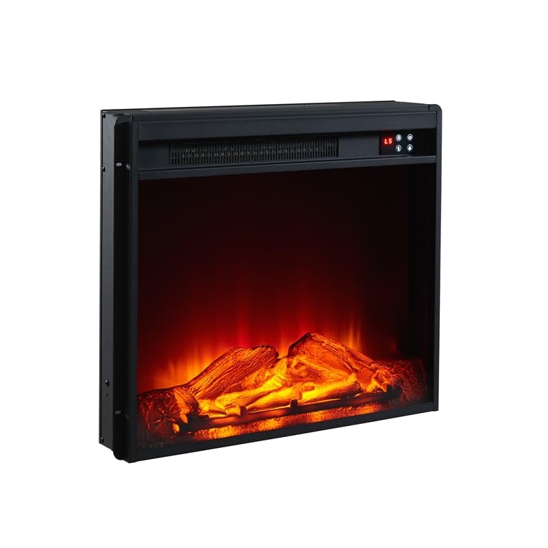 LIVILAND 48" Magnesium Oxide Freestanding Electric Fireplace - Antique White