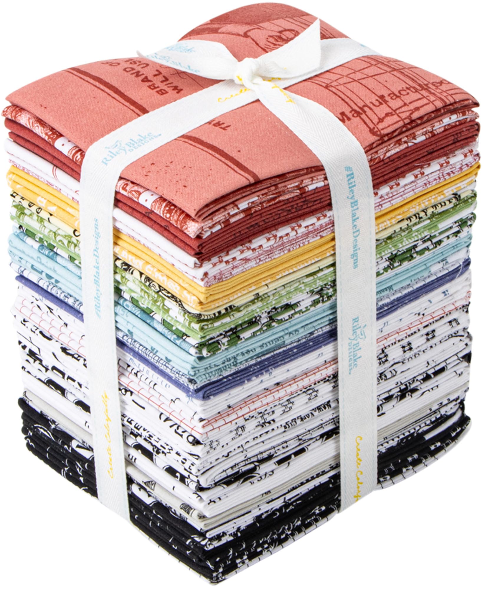 J Wecker Frisch Sew Journal 36 Fat Quarters Riley Blake Designs FQ-13880-36