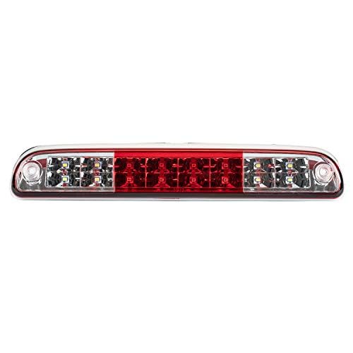LED Third 3rd Brake Light Replacement for Ford F250 F350 F450 F550 Super Duty/Explorer/Ranger/Mazda B 1999 2000 2001 2002 2003 2004 2005 2006 2007 2008 2009 2010 2011 2012 2013 2014 2015 2016, Red