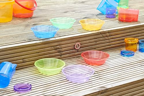 TickiT 73117 Translucent Colour Sorting Bowls