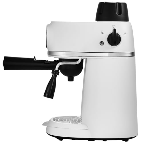 VEVOR Espresso Machine, 3.5 Bar Espresso Maker with Milk Frother Steam Wand, 4-Cup Professional Coffee/Espresso Machine with Temp Gauge for Latte Cappuccino, NTC Control System