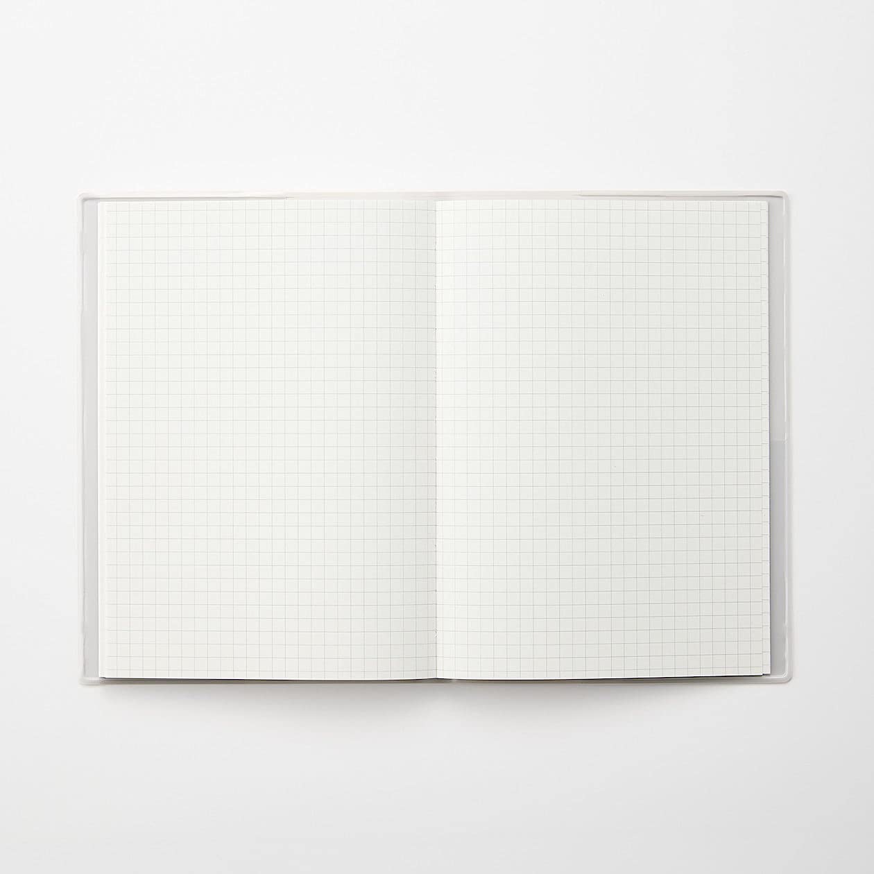 MUJI Monthly/Weekly Schedule Book 2022 B6 Size White Gray Beginning December 2021 Polyvinyl Chloride Cover Planner Scheduler