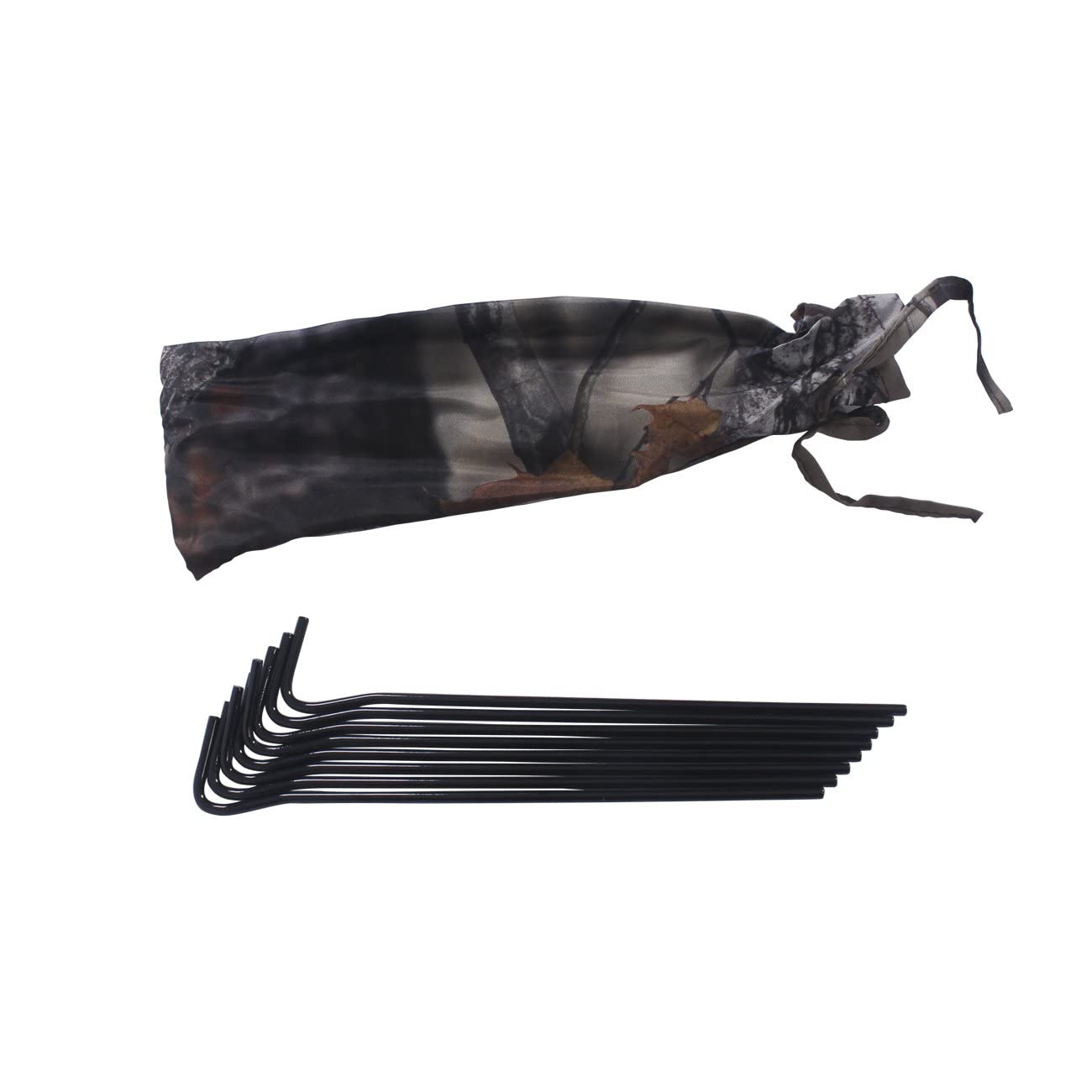 J.M RUSK Camo Cabin 3 Person Hunting Blind Pop-Up Ground, Camouflage, 210D