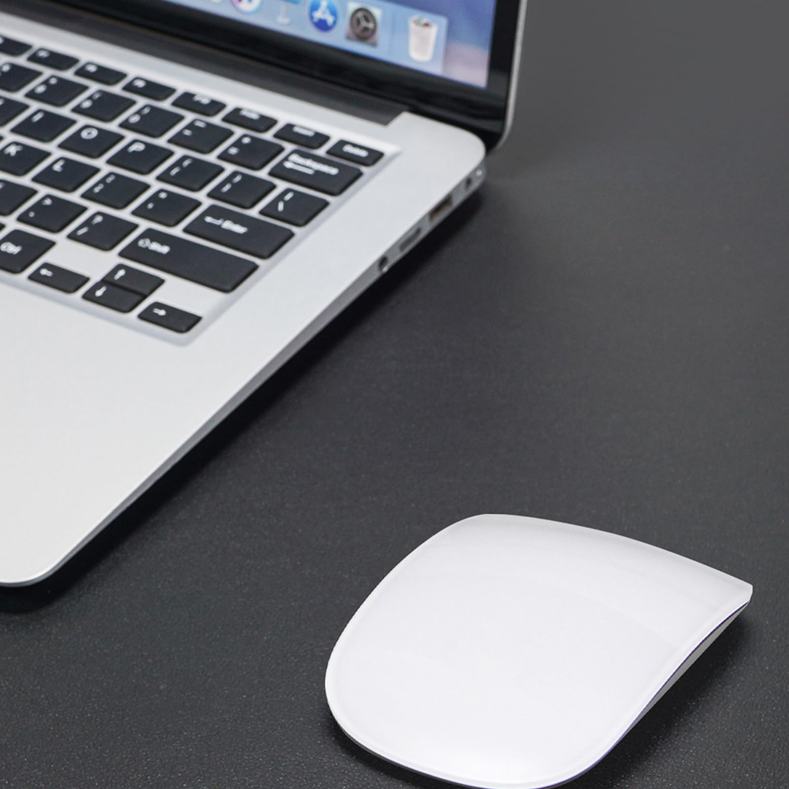 Large Desk Mat and Mouse Pad - 55x17 inch - Waterproof, pu Leather Desk Pad for Desktop - Keyboard and Mouse Pad - Desk Pad Protector for Office and Home (Black)