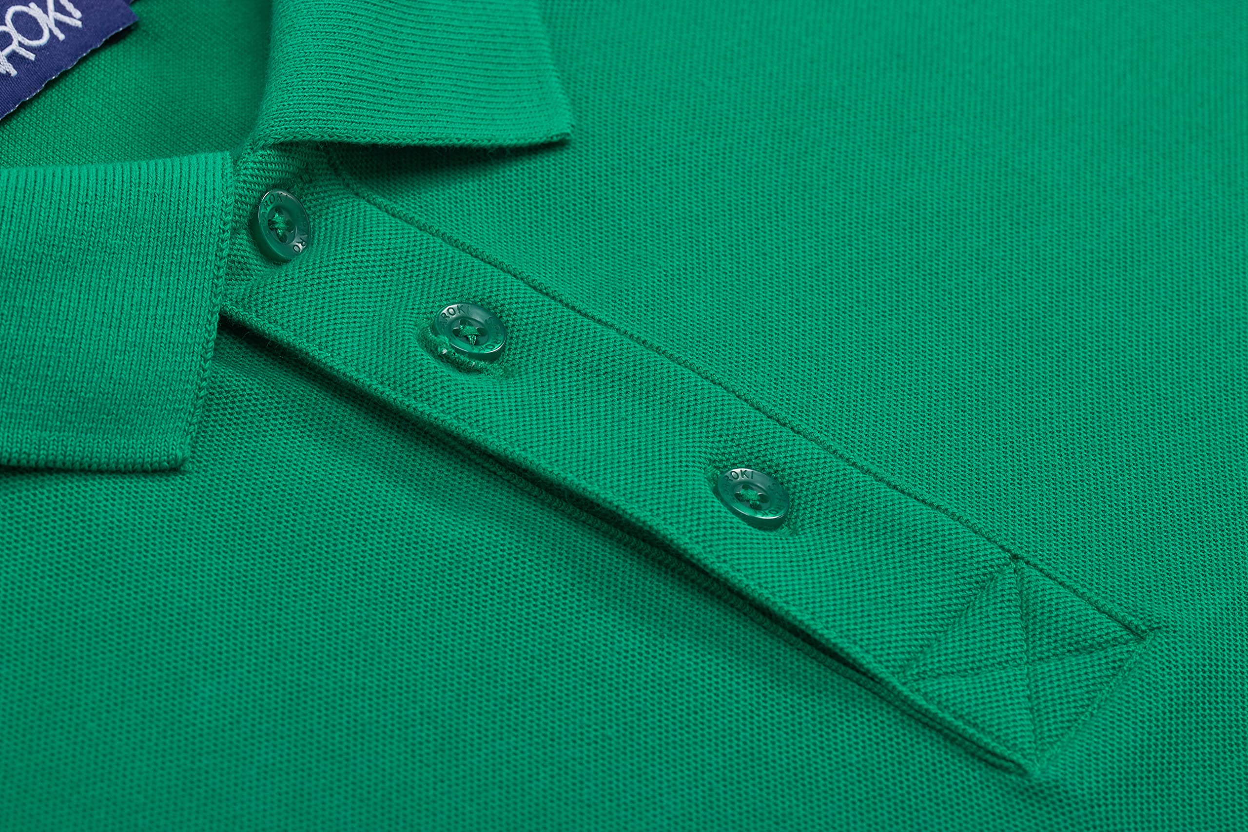 Men's Polo Classic Daily Golf Shirt Short Sleeve(Dark Green)