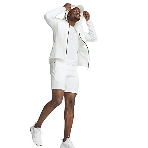 PUMA Men's Evostripe Tee, White, Large