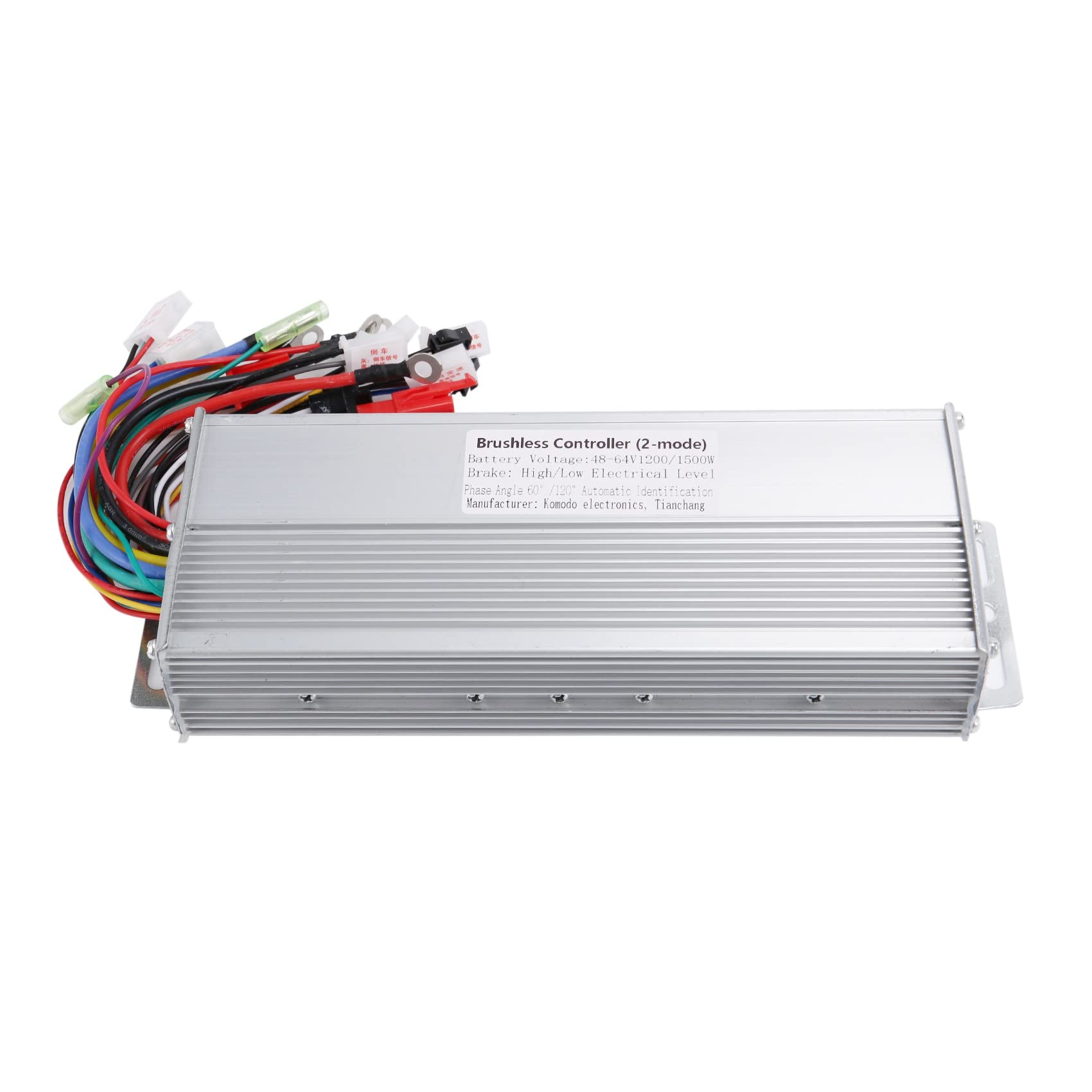 Pockety 48V 60V 64V 72V 1200W 1500W 18 Tubes Brushless Controller/Ebike Controller/Motor Controller for Electric Bicycle/Scooter