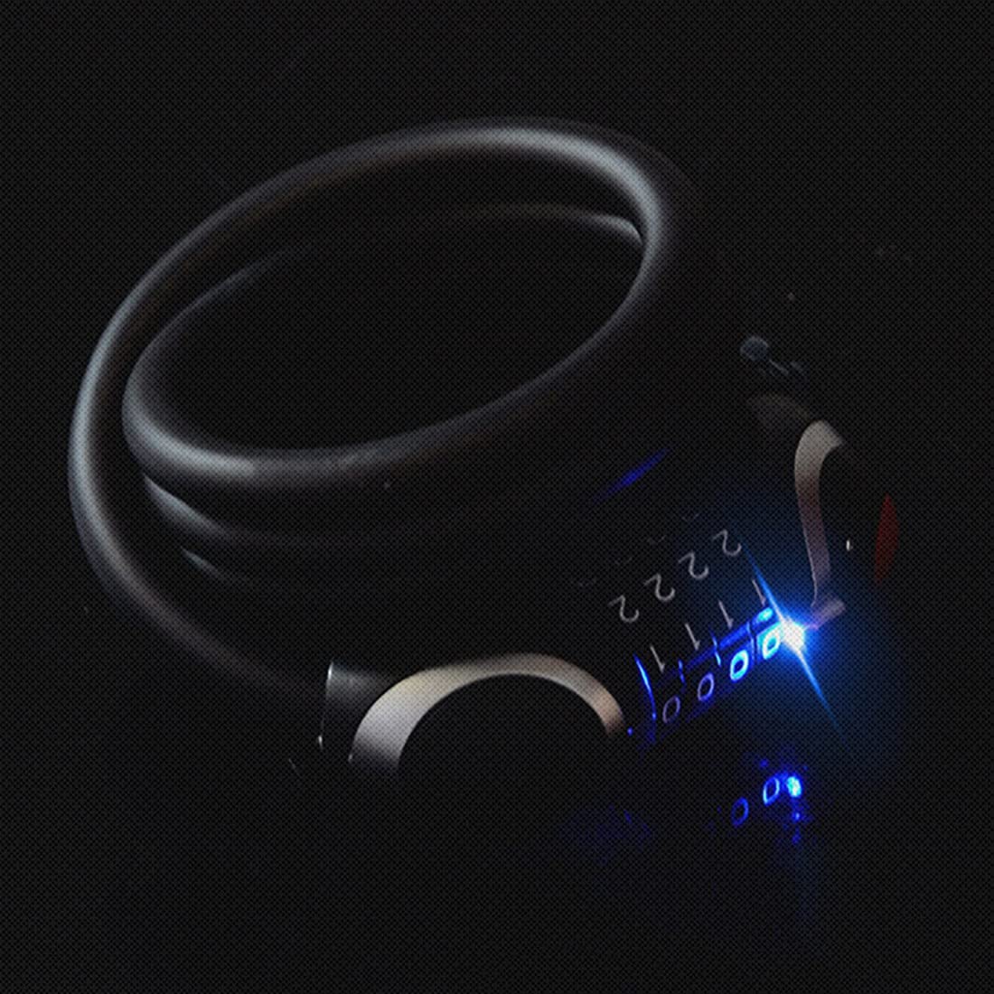 Pockety Bike Lock Cable 1.2M High Security 4 Digit Resettable Combination Coiling Bike Cable Lock Anti Theft Bicycle Cable Locks