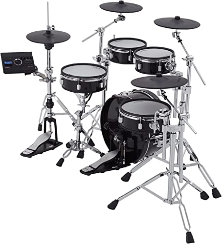 Roland VAD307 V-Drums Acoustic Design Electronic Drum Set Bundle with 3.5mm Audio Cable, Drumstick Bag, 3 Pairs of Drumsticks, and Austin Bazaar Polishing Cloth