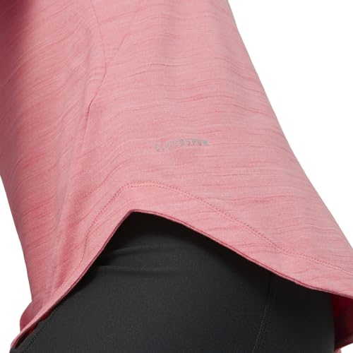PUMA Women's Cloudspun Long Sleeve Tee, Carnation Pink Heather, Large