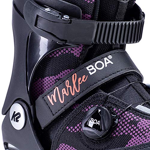 K2 Skate Girls Marlee Boa Inline Skate, Purple_CAMO, 44502