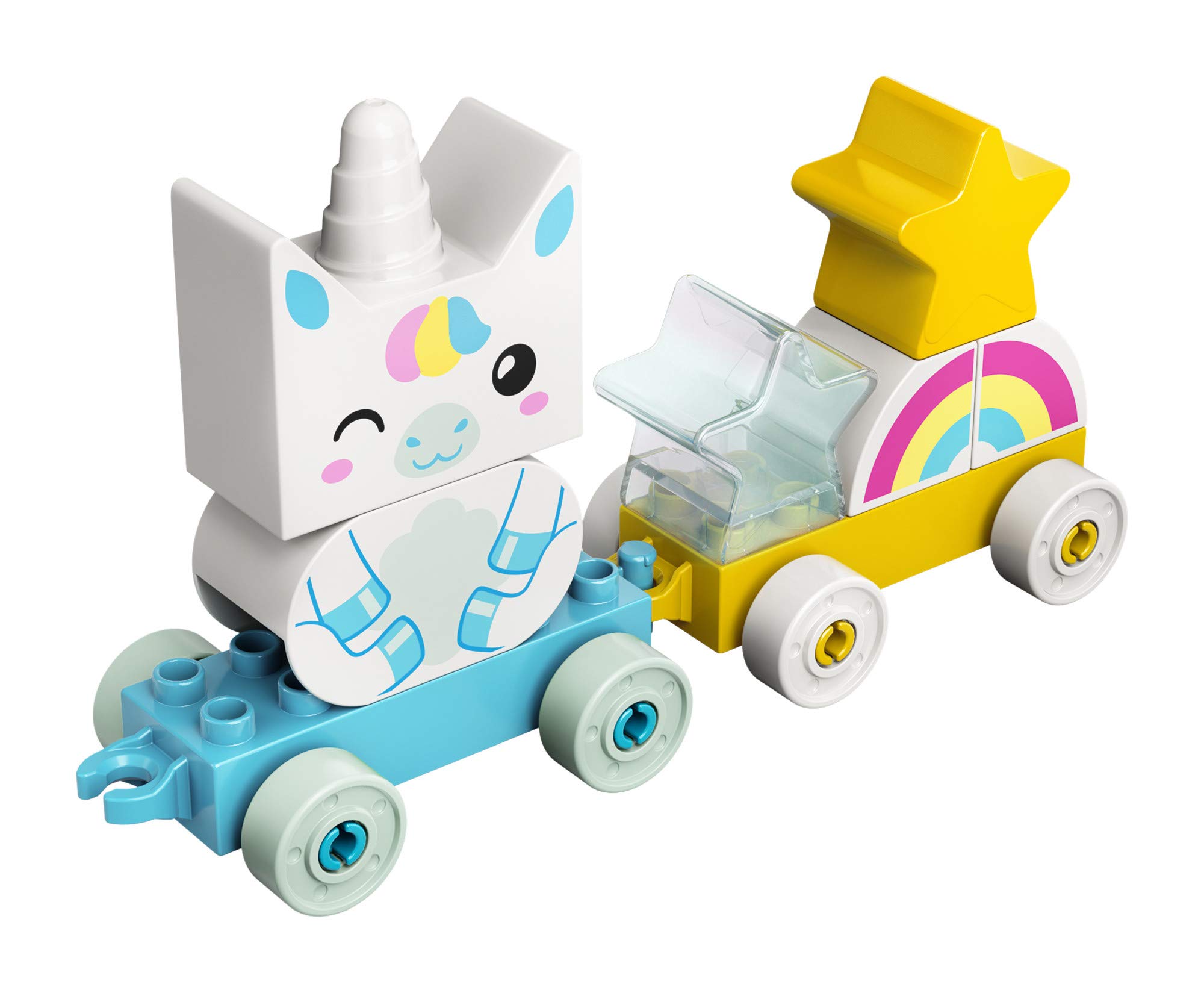 LEGO DUPLO My First Unicorn 10953 Pull-Along Unicorn for Young Kids; Great Toy for Imaginative Learning Through Play, New 2021 (8 Pieces)