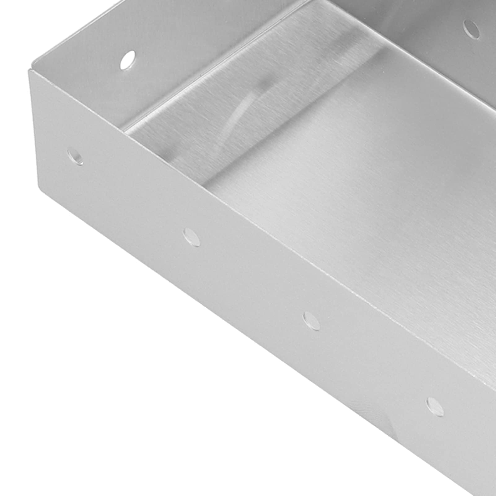 Jerys Smoker Box, Wood Chip Stainless Steel Barbecue Grill Box for Picnic for Party