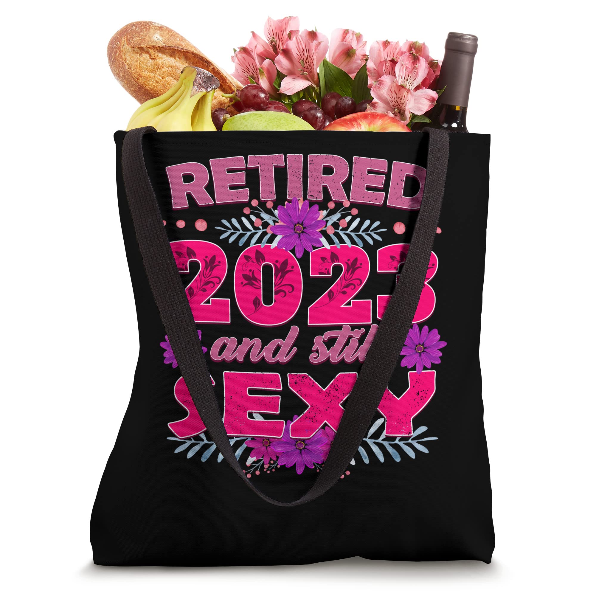 Retired 2023 - Funny Womens Retirement Tote Bag