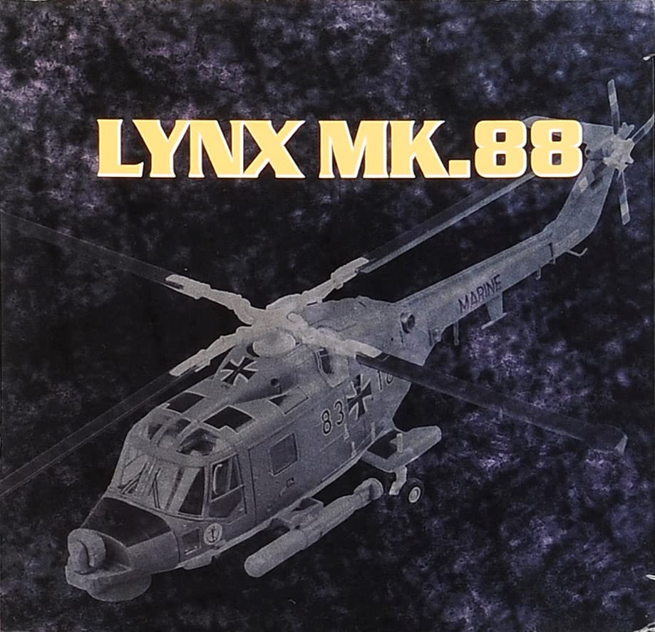 RoofWorld 1/72 Scale Military Fighter Helicopter,German Navy Lynx MK88 Lynx Helicopter Aircraft Model Toy for Collection Gift